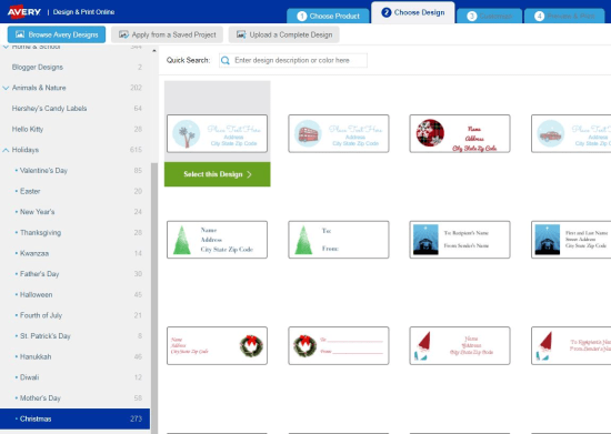 How To Create Labels For Avery 8160 Free Template