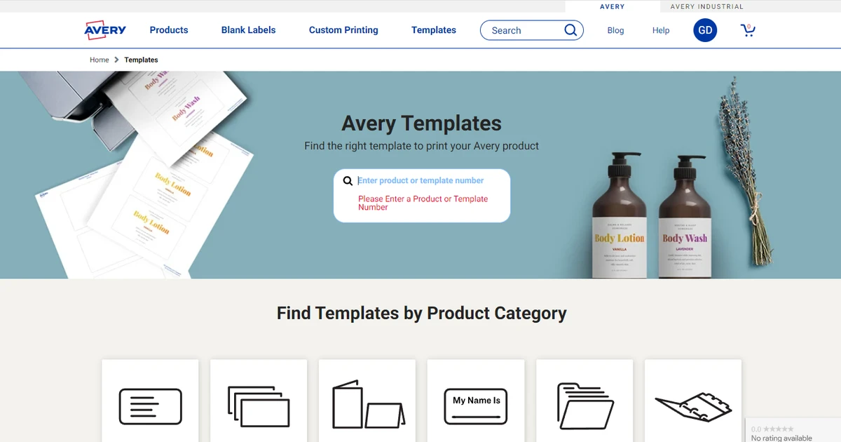 Find Your Perfect Label Using Avery.com Templates