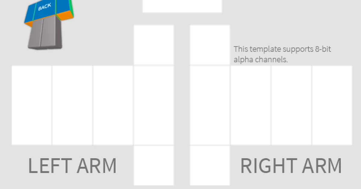 Creating And Using Roblox Shirt Template Transparent In 2021