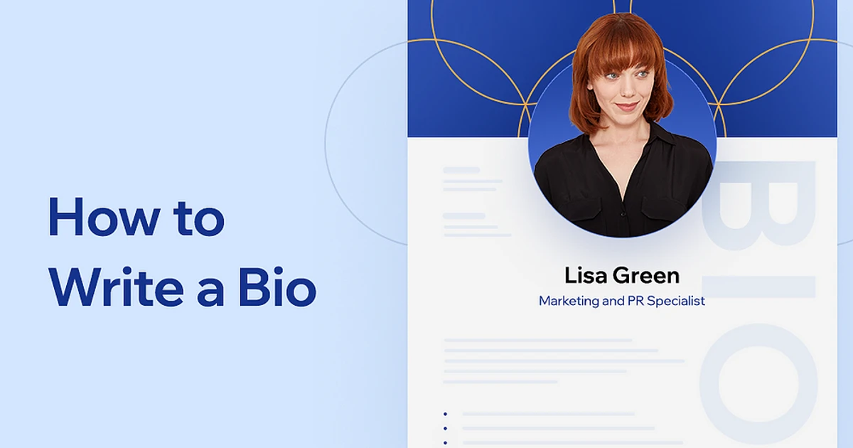 Create Attractive Biography Template By Following These 10 Tips